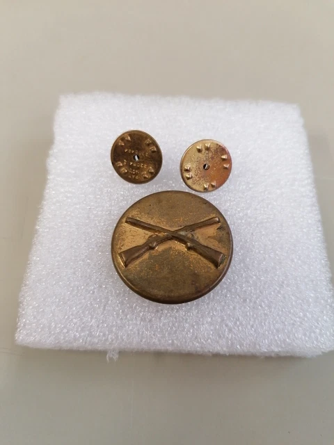 COLLARS TROUPE ARMEE us INFANTRY ww2 original EUR 6,50 - PicClick FR