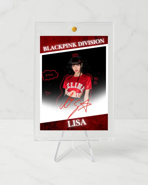 BLACKPINK LISA TRADING Card Fanart Auto Signature Autograph limited EUR ...