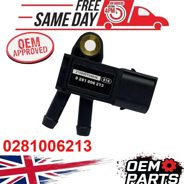 DPF EXHAUST PRESSURE SENSOR for MERCEDES BENZ A B CLA CLS E S M Vito ...