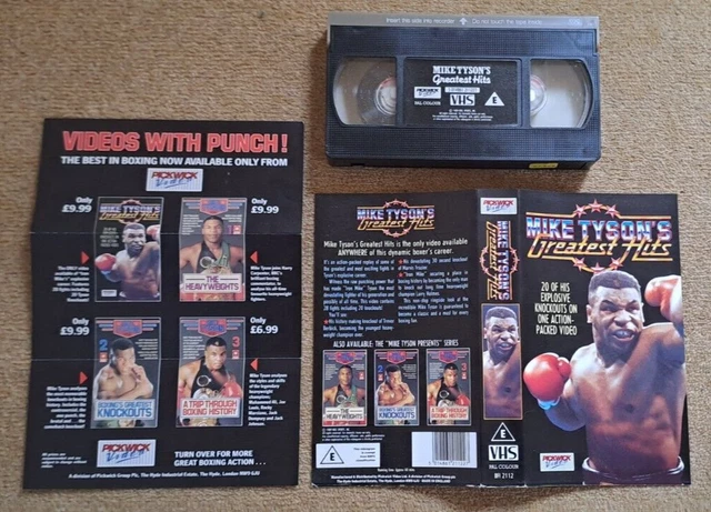 MIKE TYSON'S GREATEST Hits - Vhs - Pickwick Video. £1.99 - PicClick UK