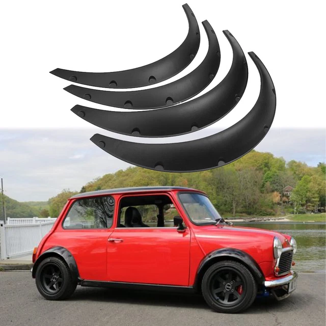 4X 4.5& FENDER Flares Wide Body Kit Wheel Arch For AUSTIN MINI COOPER ...