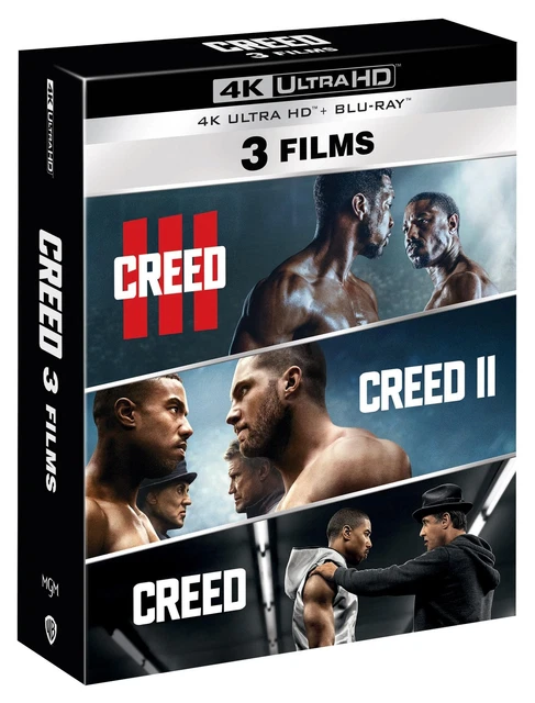 CREED COLLECTION 3 FILMS Boxset 4K UltraHD (NL Versie) (4K UHD Blu-ray ...