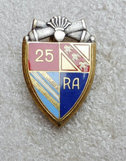 INSIGNE 25E RÉGIMENT d'Artillerie EUR 3,00 - PicClick FR