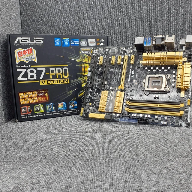 ASUS Z87-PRO MOTHERBOARD £173.55 - PicClick UK