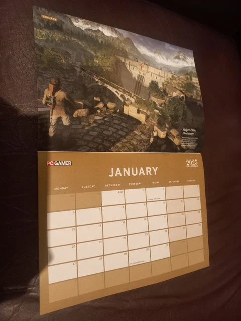 NEW PC GAMER 2025 Calendar - GTA 6, Civilisation 7, Death Stranding ...