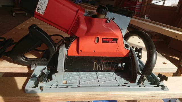 MAFELL ZIMMEREI-KETTENSÄGE ZS 260E gebraucht, voll funktionsfähig mit 3 ...