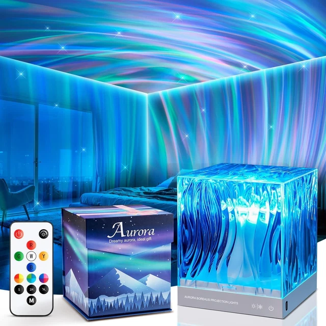 NORTHERN LIGHTS AURORA Projector 18 Color Galaxy Sensory Lights with ...