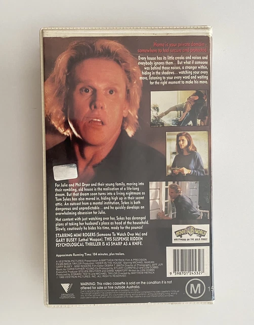 HIDER IN THE House [VHS] Roadshow Video Big Box Ex-Rental Tape Gary ...