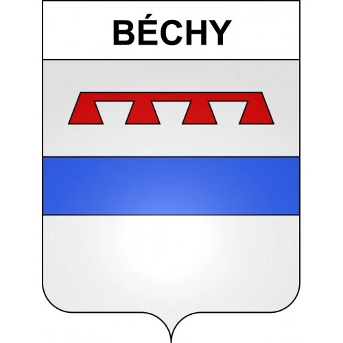 BÉCHY 57 VILLE sticker blason écusson autocollant adhésif EUR 6,99 ...