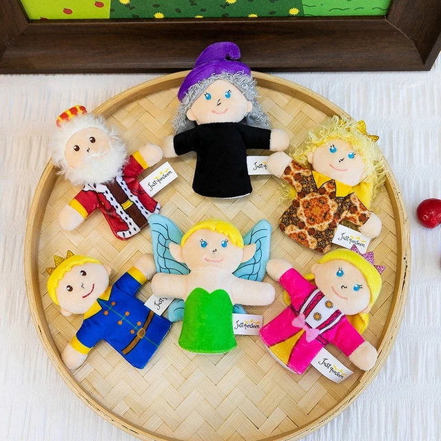 FAIRY TALE STORY Finger Puppets Plush Toys Set For Children Gift With ...