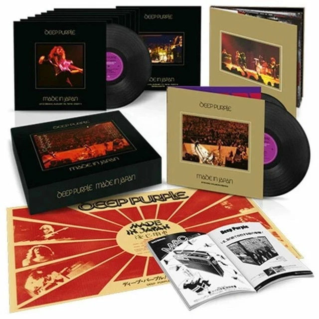 DEEP PURPLE - Made in Japan. Steven Wilson mix. Deluxe (2025) 10 LP ...