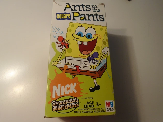 ANTS IN THE Pants SPONGEBOB SQUAREPANTS Milton Bradley one green ant ...