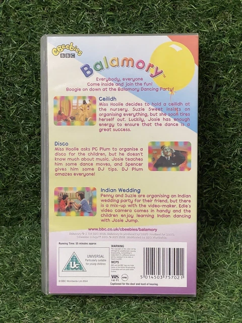 BALAMORY CBEEBIES VHS Video Tape - Dancing Party - Children’s Kids EUR ...