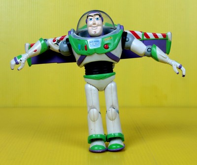 DISNEY PIXAR POWER Up Buzz Lightyear Talking Action Figure Lights 12 ...