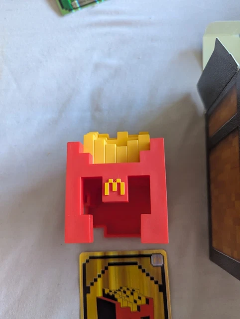 MCDONALDS HAPPY MEAL Toy Minecraft Movie LIMITED EDITION Toy + Card ...