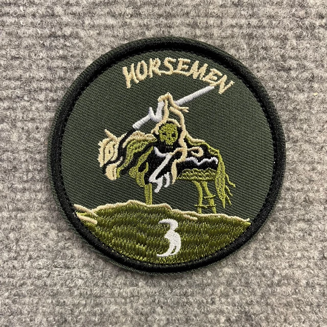 US NAVY SPECIAL Forces SEAL Team 3 Horseman Embroidered Morale Patch ...