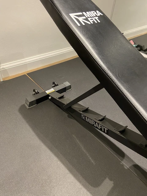 MIRAFIT M150 ADJUSTABLE Weight Bench £94.32 - PicClick UK