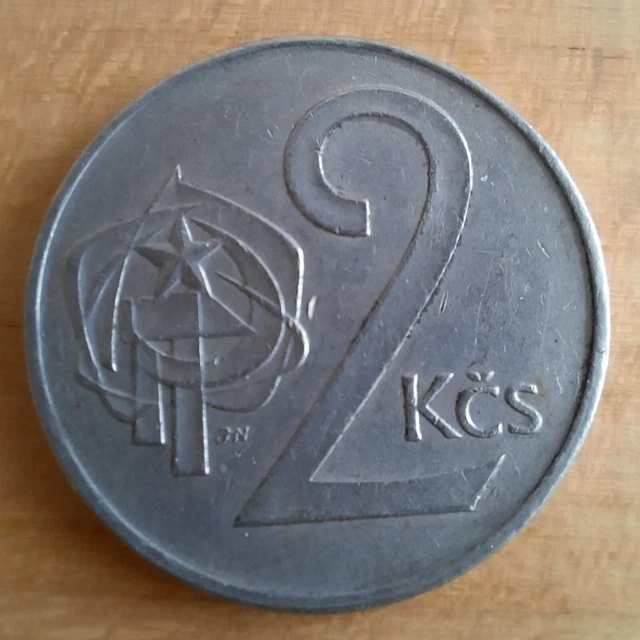 MÜNZE TSCHECHISCHE REPUBLIK 2 Kronen 2 Kc Ceska Republika 1984 - Czech Republic EUR 1,00 ...