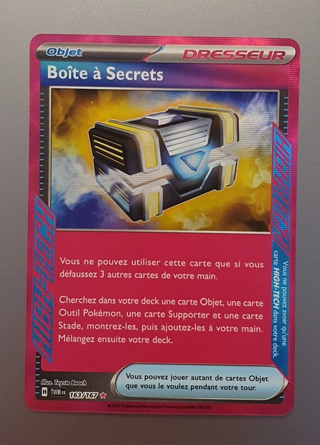 CARTE POKÉMON - Boîte à Secrets 163/167 - TWIN FR EUR 5,00 - PicClick FR
