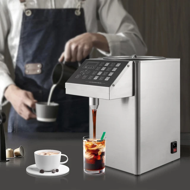 FRUCTOSE QUANTITATIVE MACHINE Auto Syrup Dispenser Bubble Tea Sugar ...