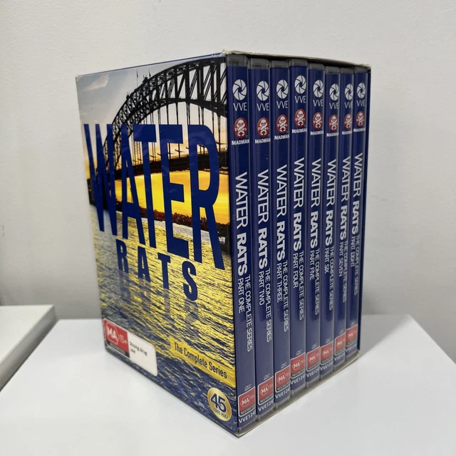 WATER RATS - The Complete Series Collection 45-Disc DVD Box Set Region ...
