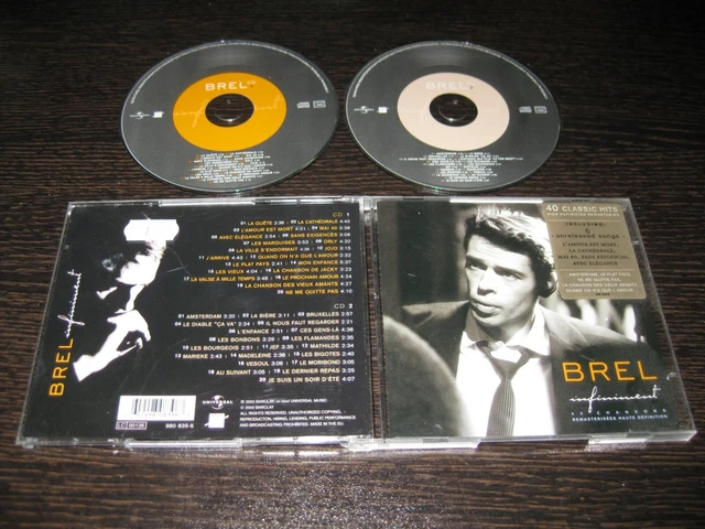 BREL 2CD INFINIMENT (40 Classic Hits) EUR 24,50 - PicClick FR
