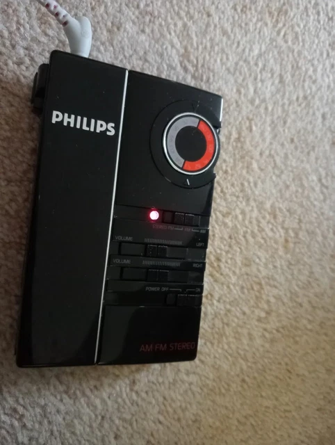 PHILIPS D1720 VINTAGE Radio AM FM Stereo. Working. Music. Portable. £19 ...
