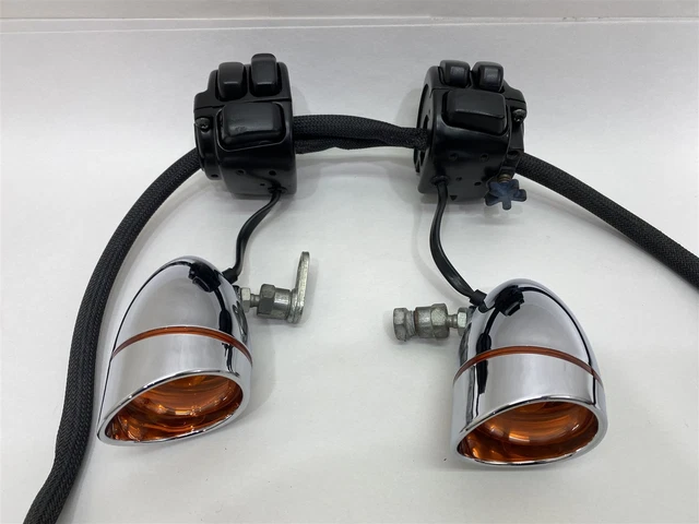 HARLEY-DAVIDSON 08 FXDB Street Bob Hand Control Switches W Signals $331 ...