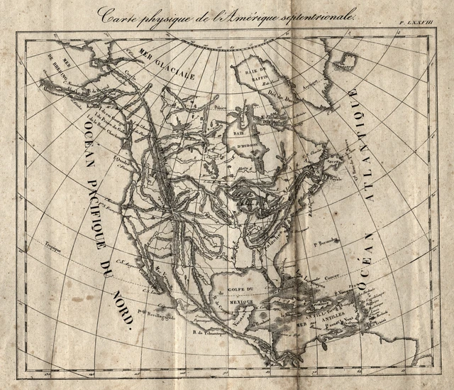 AMERICA ORIGINALE LITOGRAFIA Cartina Geografica. Engelmann 1820 EUR 59 ...