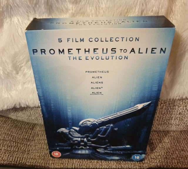 PROMETHEUS TO ALIEN: The Evolution Collection (DVD x 5) Sigourney ...