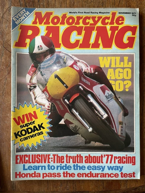 MOTORCYCLE RACING MAGAZINE 1970s Barry Sheene £21.50 - PicClick UK