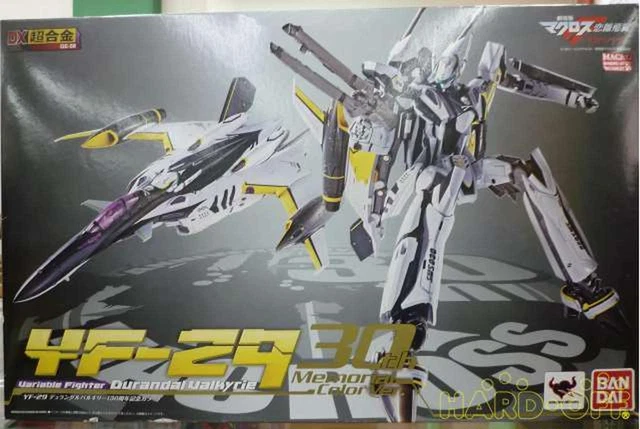 BANDAI DX CHOGOKIN Macross F DURANDAL VALKYRIE YF-29 30th ANNIVERSARY ...