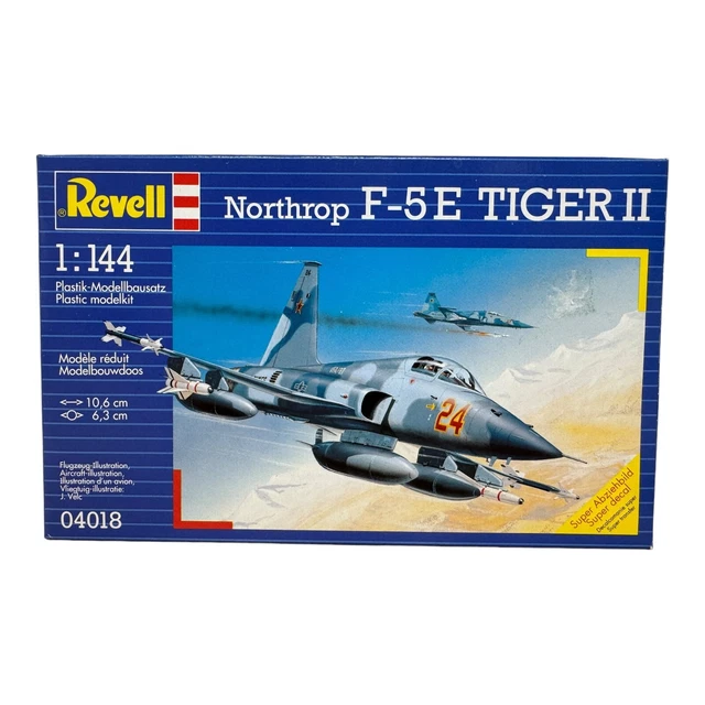 REVELL NORTHROP F-5E Tiger II Model Kit #04018 Scale 1:144 New $37.77 ...