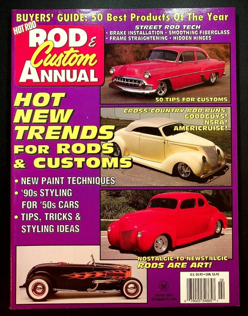 VINTAGE HOT ROD & Custom Annual Magazine 1994 Paint Styling Goodguys ...