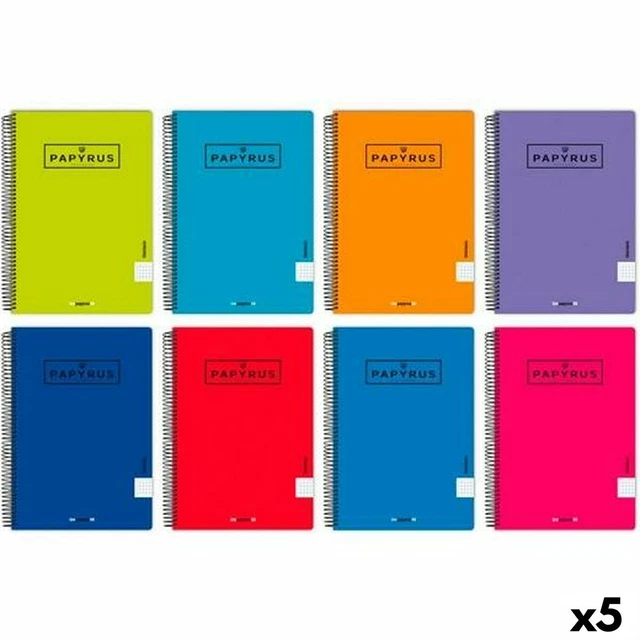 QUADERNO PAPYRUS DIN A4 80 Pagine (5 Unità) EUR 30,00 - PicClick IT