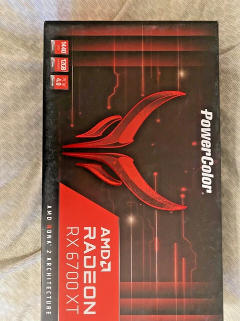 POWERCOLOR RED DEVIL AMD Radeon RX 6700 XT 12GB GDDR6 Graphics Card £ ...