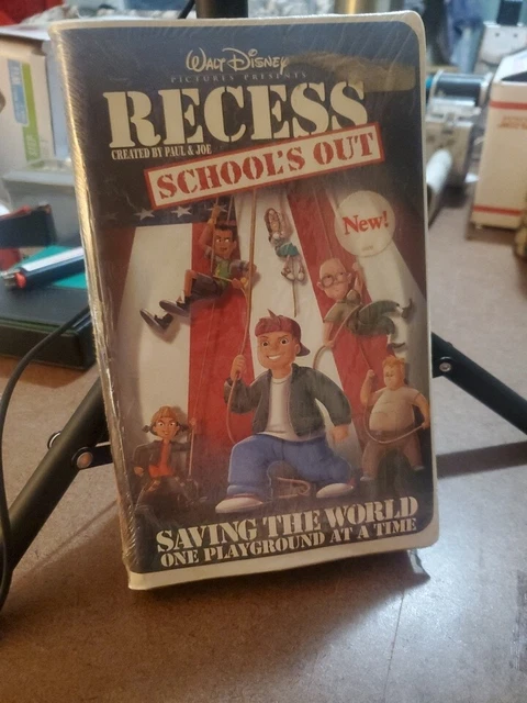 WALT DISNEY RECESS Schools Out VHS Clamshell Case Brand New Sealed L1 ...