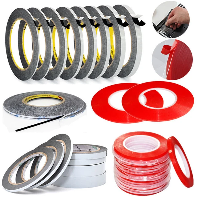 DOUBLE-SIDED ADHESIVE TAPE Sticky Mobile Phone Screen LCD 1mm 2 3 4 5 6 ...