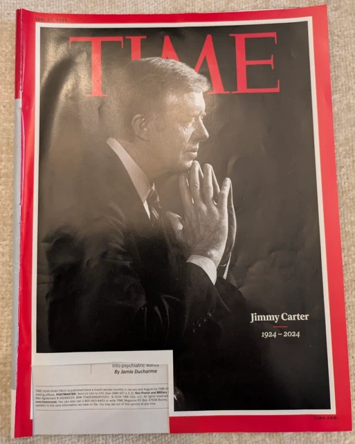 TIME MAGAZINE January 27th 2025 Jimmy Carter + long COVID, Bhutan, the ...