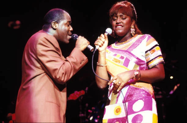 WILL DOWNING AND Mica Paris, L-R Will Downing, Mica Paris Performi ...