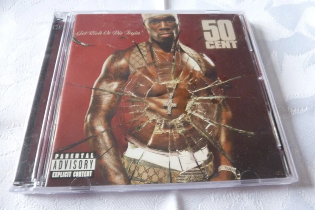 50 CENT - GET RICH OR DIE TRYIN - CD ALBUM + DVD + billet effigie 50cent EUR 30,00 - PicClick FR