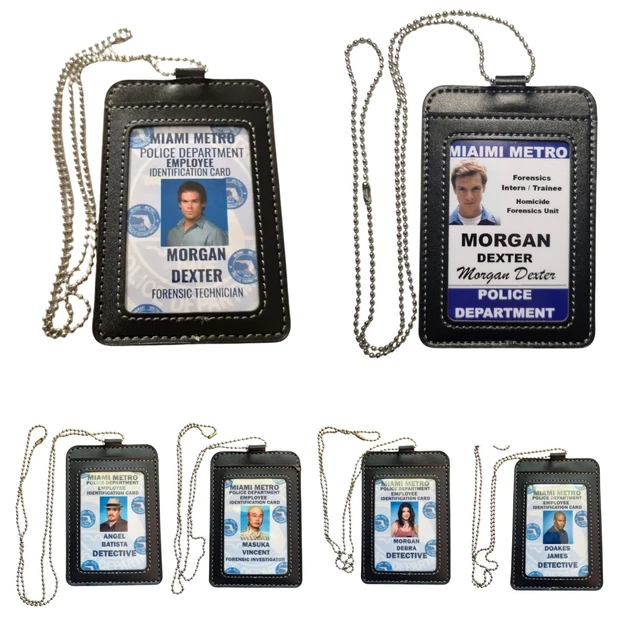DEXTER MORGAN COSPLAY ID Card-Doakes-Batista-Debra-Masuka £20.00 ...