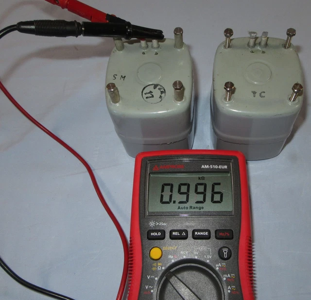 A.C. COSSOR KA30470 Choke Coil Transformer Pair Oil Filled Vintage for ...