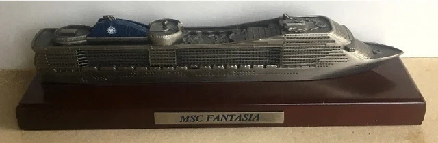 MODELLINO MODEL SHIP Nave Da Crociera Msc Fantasia EUR 50,00 - PicClick IT