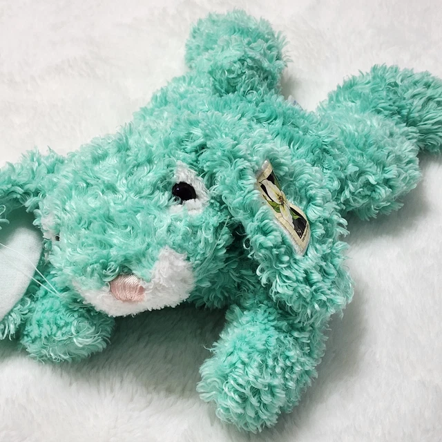 RARE VINTAGE 2002 Stamp Bears Green Rabbit Timeless Toys Plush USA 29 ...