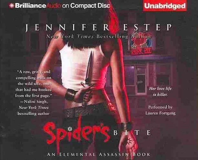 SPIDER'S BITE BY Jennifer Estep (English) Compact Disc Book EUR 24,44 ...