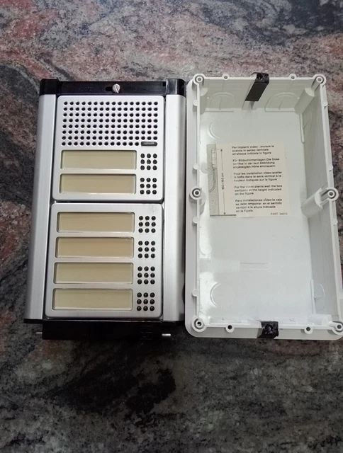 BTICINO TERRANEO LT PULSANTIERA COMPLETA DI TELAIO E SCATOLA EUR 32,00 ...