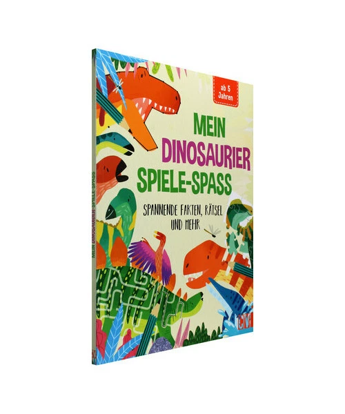 MEIN DINOSAURIER-SPIELE-SPASS: SPANNENDE Fakten, Rätsel und mehr, Jonny ...