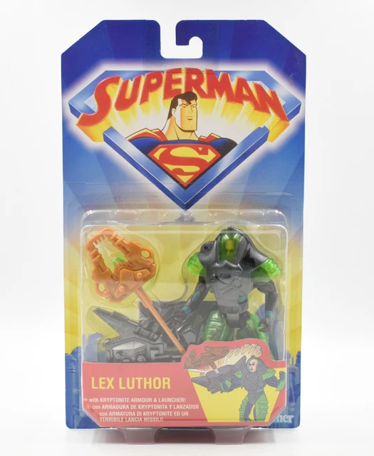 KENNER SUPERMAN THE Animated Series Lex Luthor (Kryptonite Armour ...