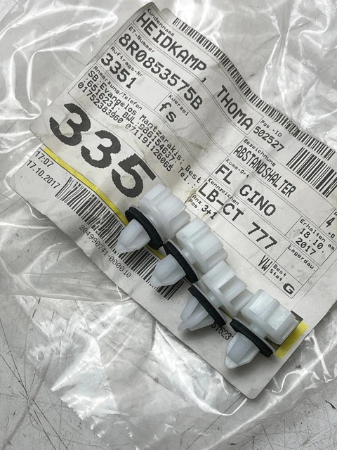 AUDI Q5 4 x Abstandhalter Befestigung Türverkleidung Clip 8R0853575 Neu ...